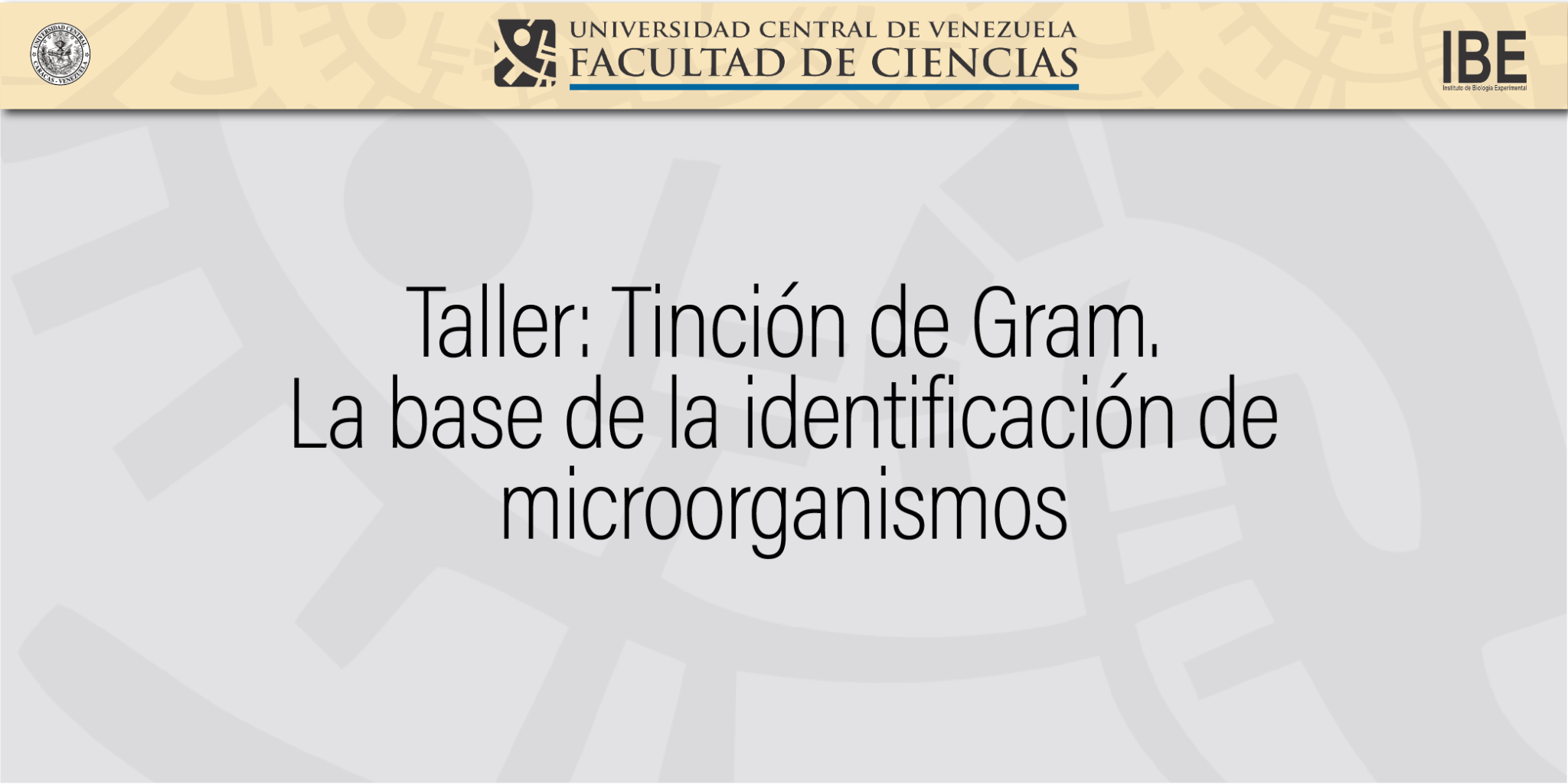 Taller: Tinción de Gram. La base de la identificación de ...